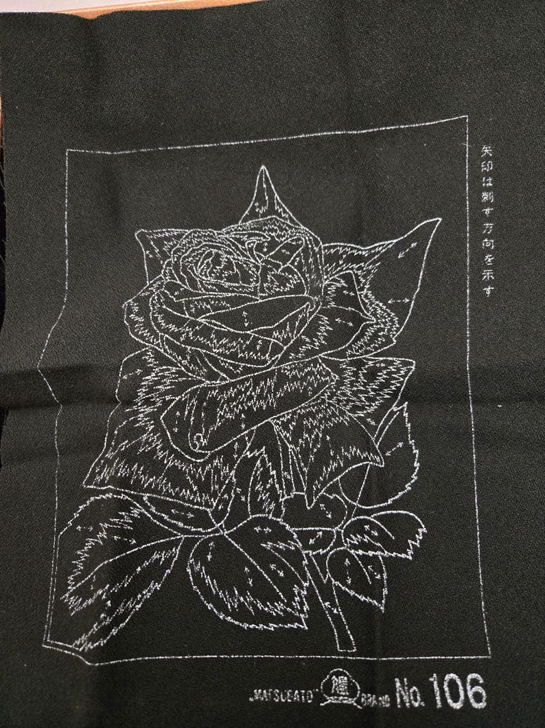 Japanese Bunka Punch Needle Embroidery Kit - Etsy