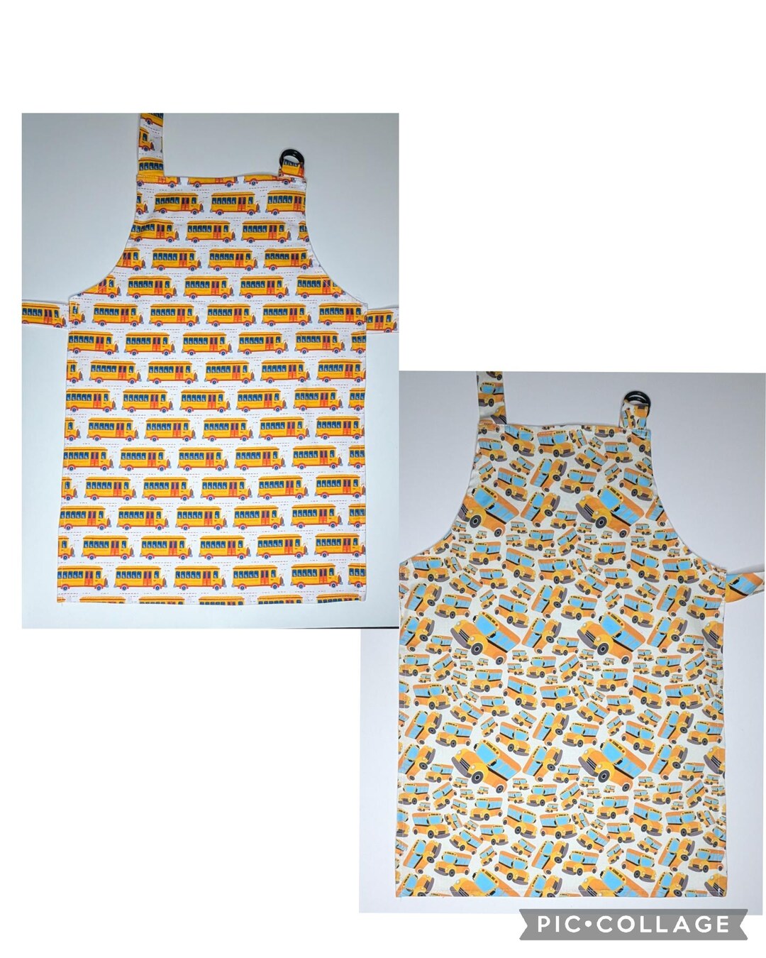 Apron for Kid / Yellow Bus / School Bus / Vehicle / Bus / Minibus ...