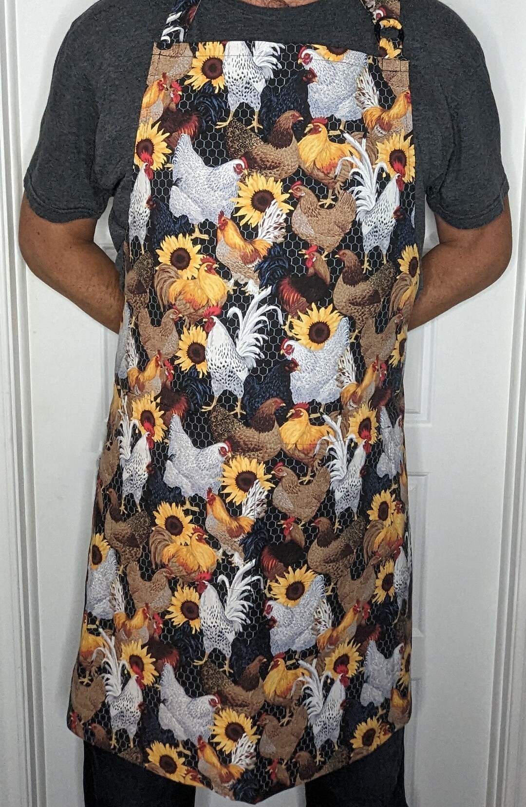 Adult Kitchen Apron / Rooster / Apron / Kitchen Apron / Adult Apron ...