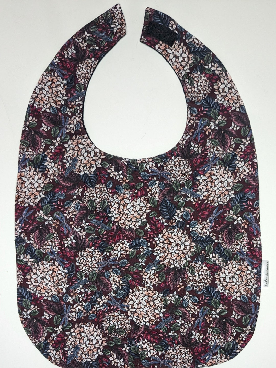 Adult Bib / Clothes Protector / Special Needs Bib / Flowers ...