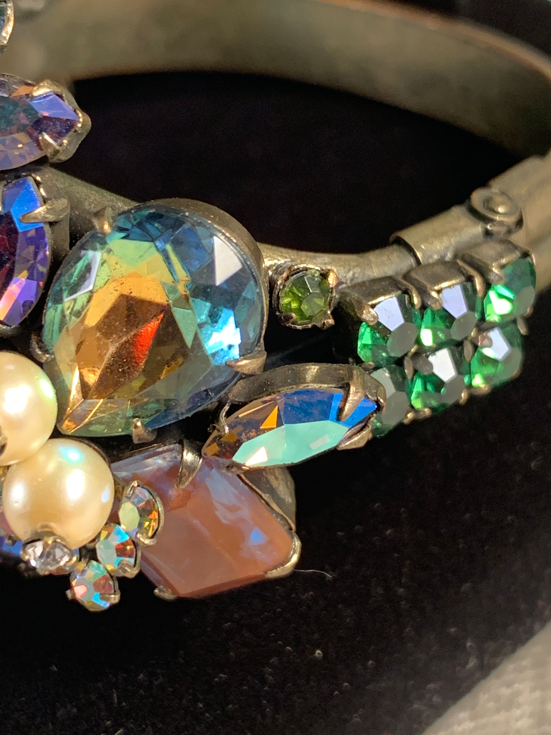 RARE & STUNNING Saphiret Hobe Bracelet and Brooch Set Excellent Vintage ...