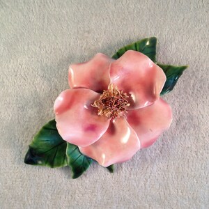 SPECTACULAR Hobé Demi Parure With Earrings and Huge Porcelain Brooch ...