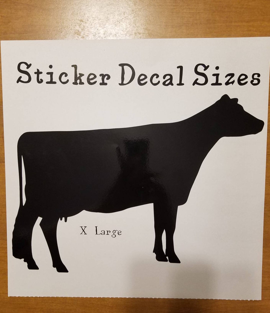 Dairy Cow Decal/sticker - Etsy