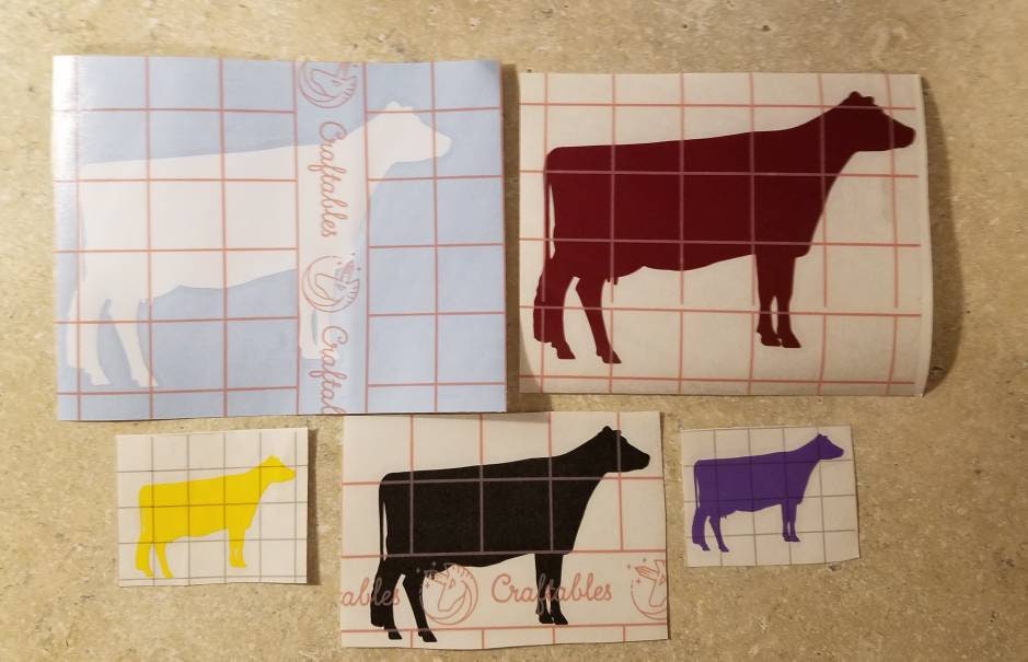 Dairy Cow Decal/sticker - Etsy
