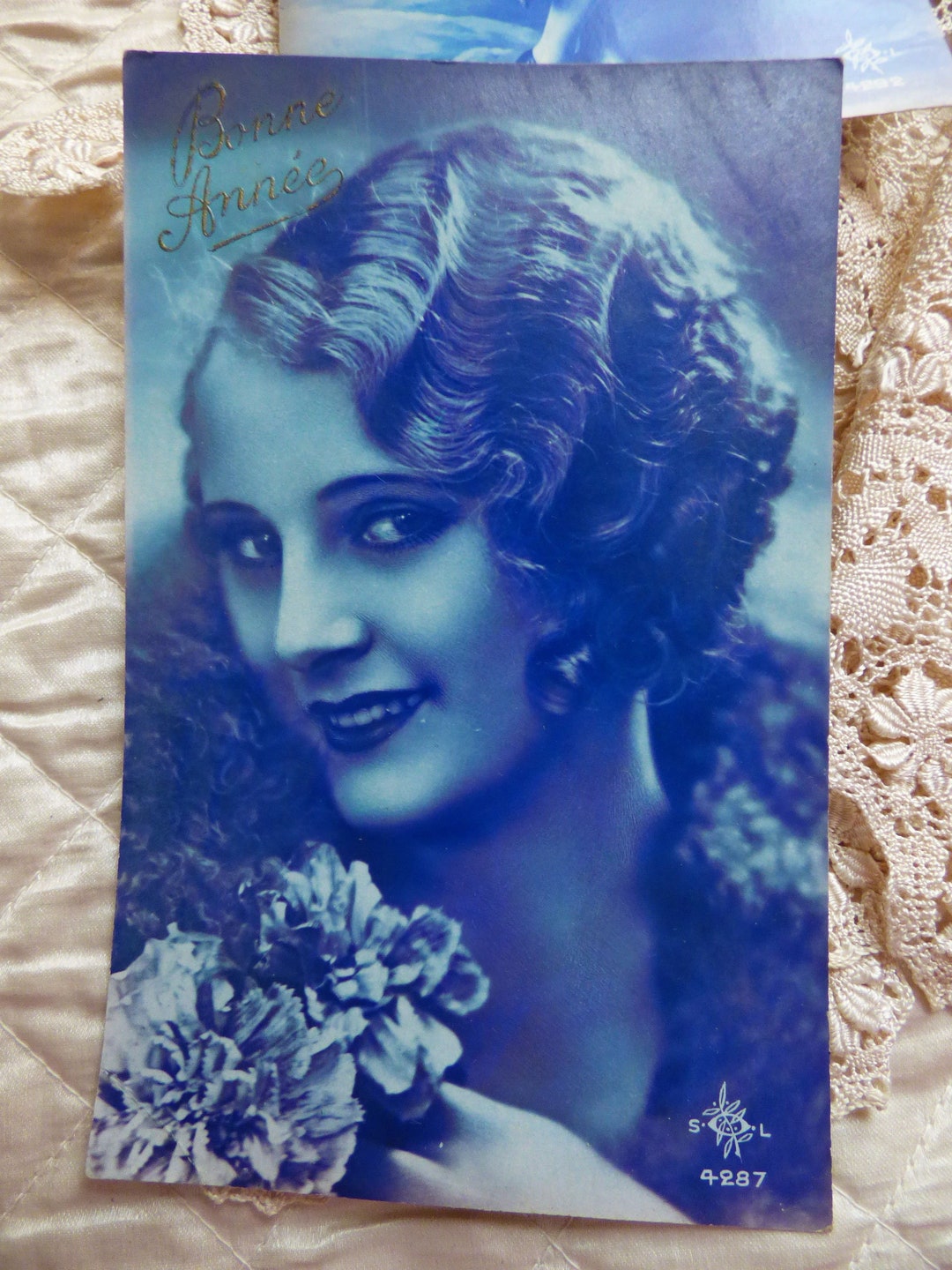4 Original Vintage Postcards 1920s - Flappers - Antique Postcards ...