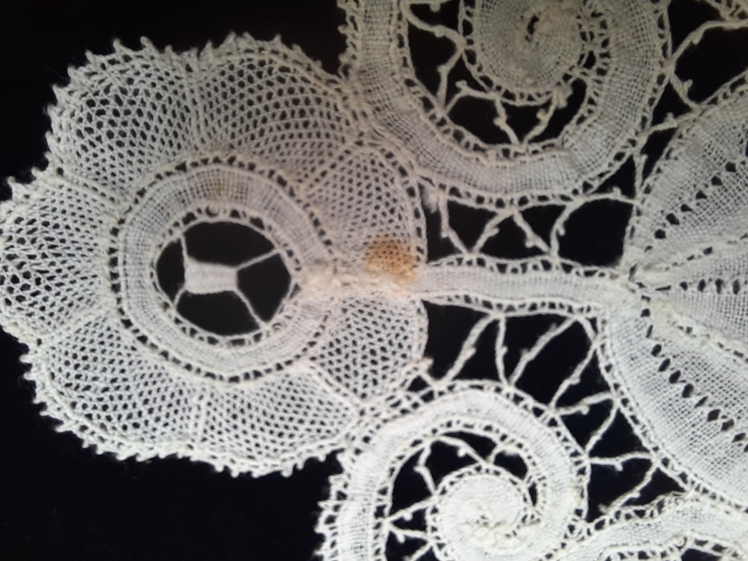 Antique Lace Handkerchief 1900s Beautiful Princess Lace Antique Hanky ...