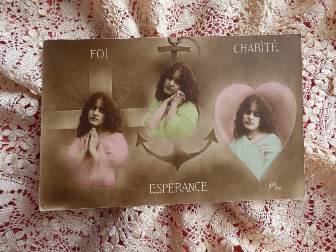 Vintage Collage Postcard 1900s Edwardian Antique Collectables ...