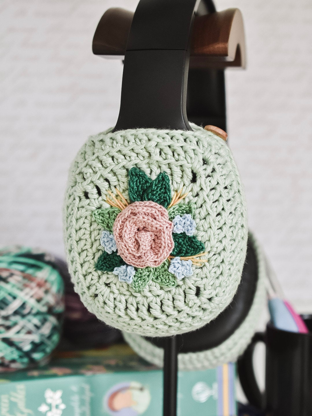 Crochet Headphones Cover Pattern, Headphone Pattern, Gift Pattern ...