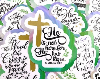 Christian Easter Stickers - Etsy