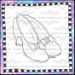 Doodle Ruby Slippers - Digital Stamp Lineart Images - Etsy