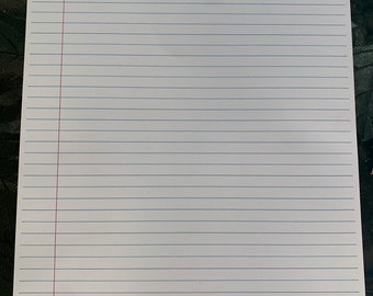 Notebook Cardstock - Etsy