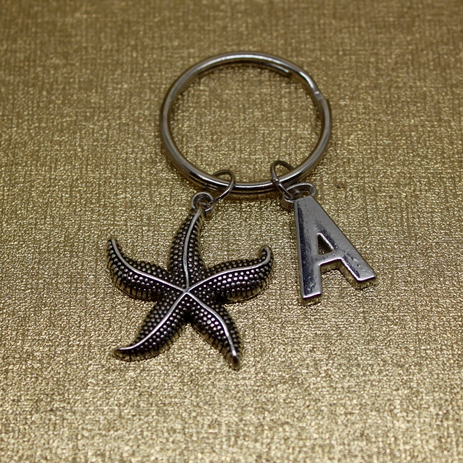Starfish Keychain Ocean Star Irish Charm Beach Jewelry - Etsy