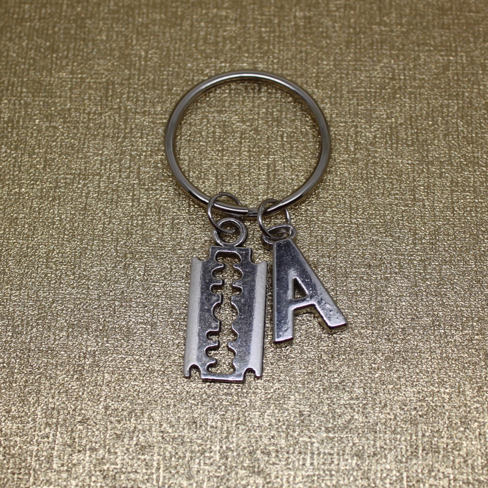 Razor Blade Keychain Razor Blade Keychain. - Etsy