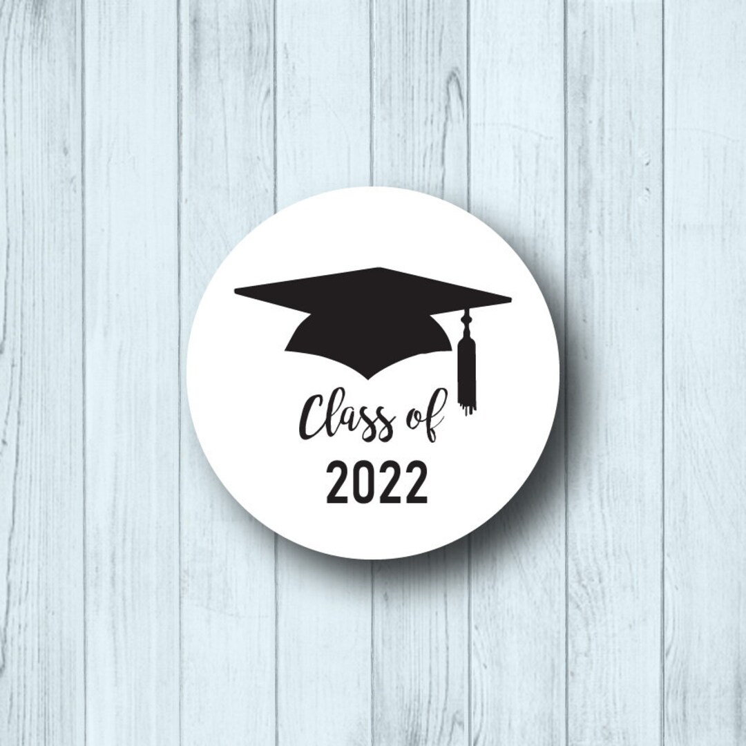Graduation Invitation Seals: Class of 2022 Party Favor Labels - Etsy
