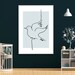 Bird Print, Line Art, Minimalist Art, Mockingbird Line Drawing, Modern ...
