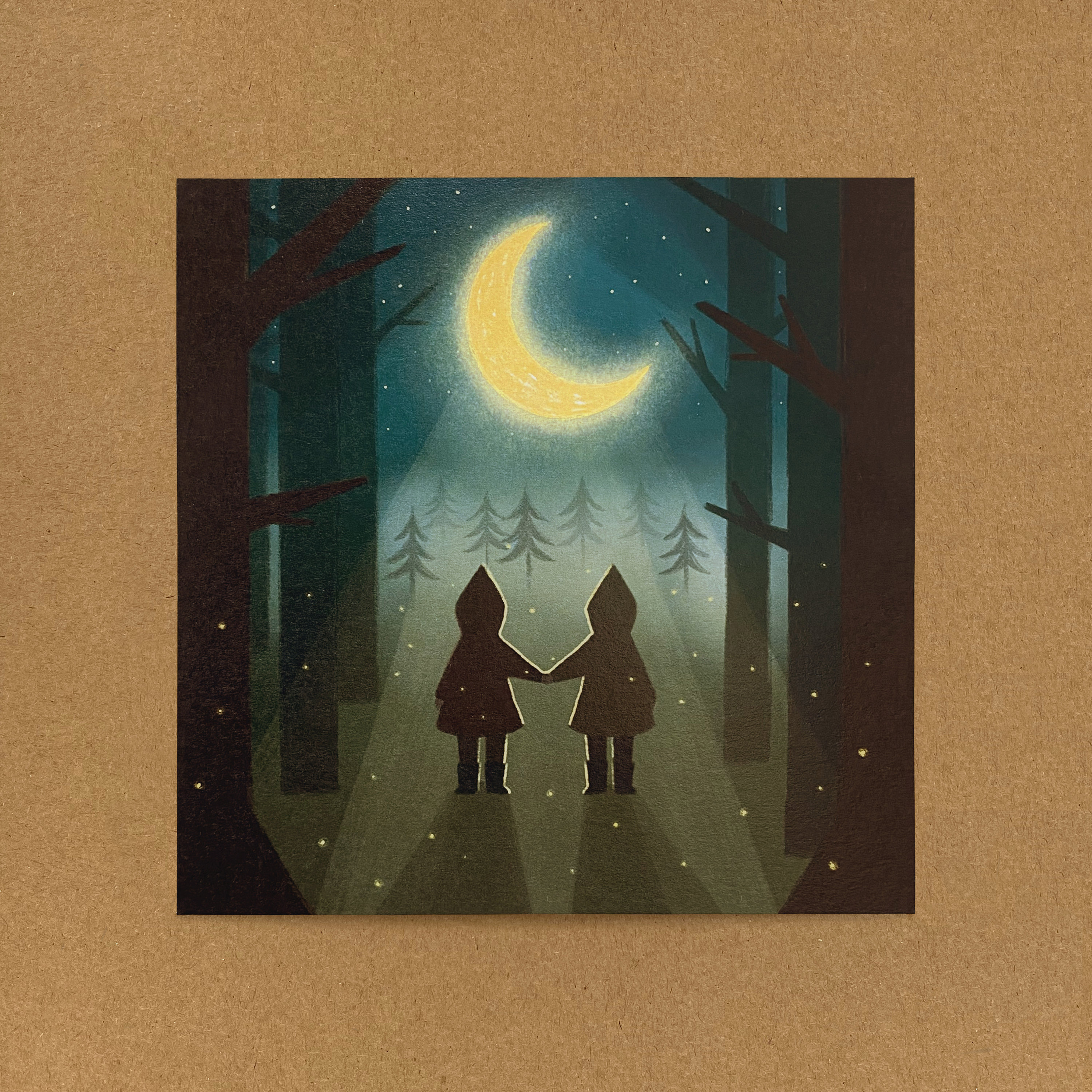 Moonlight Card - Etsy