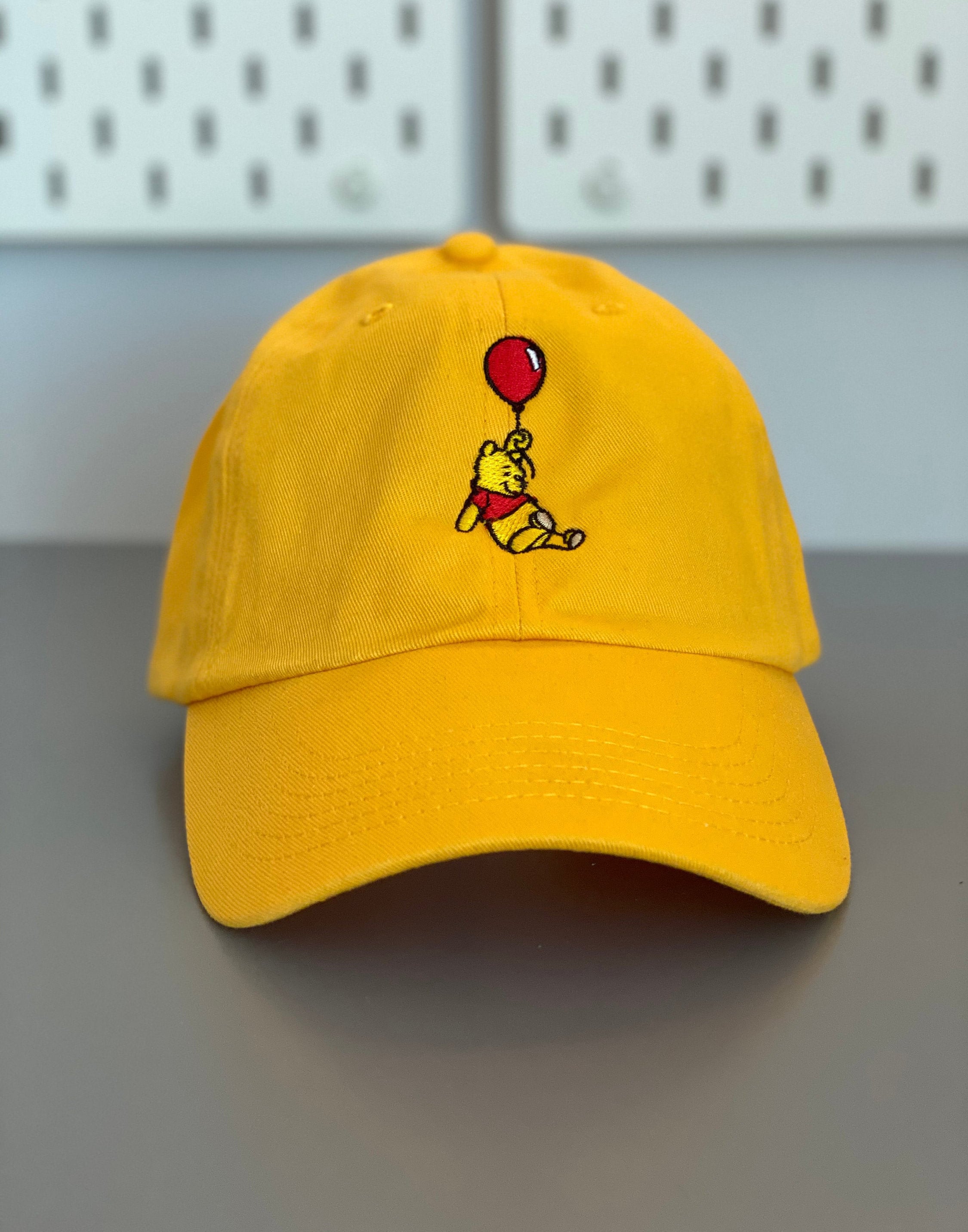 Winnie the Pooh Balloon Hat Pooh Bear Fan Adjustable Cap - Etsy