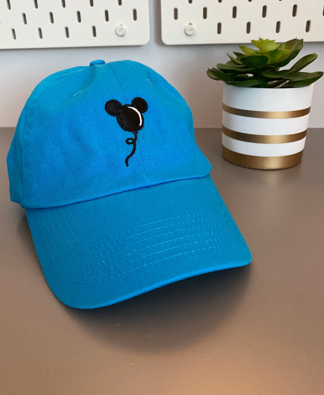 Mickey Ears Disney Balloon Embroidered Hat Disney Parks Mickey Minnie ...