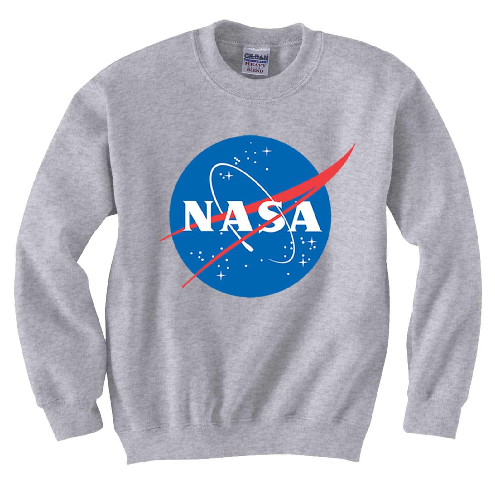 NASA Retro Logo Sweatshirt Insignia Space Science Geek Adult and Youth ...