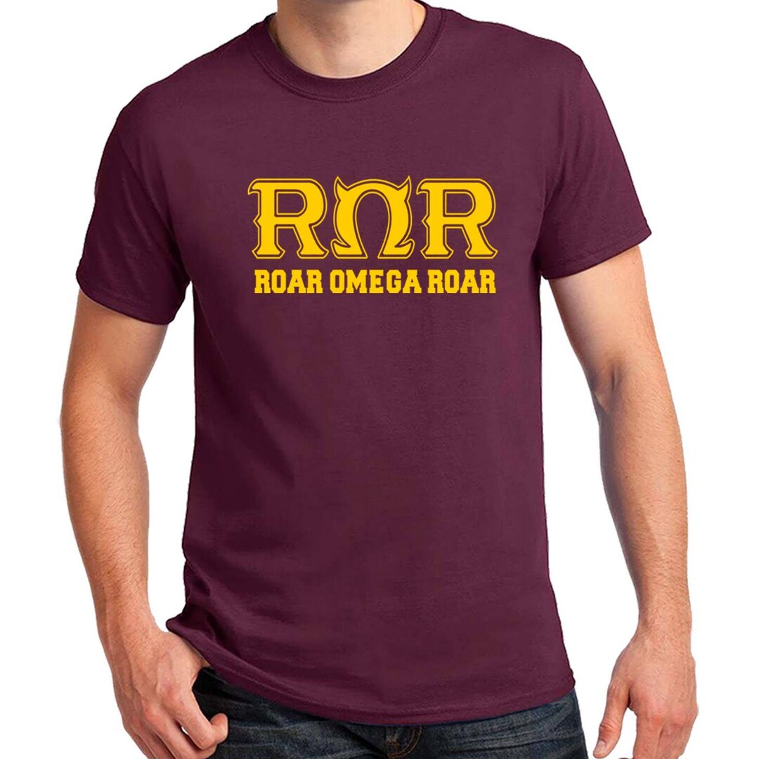 Roar Omega RΩR T-shirt Monsters University Halloween Costume Cosplay ...
