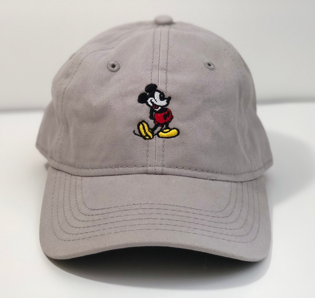 Mickey Mouse Embroidered Hat Disney Magic Fan Adjustable Cap - Etsy