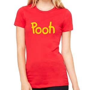 Pooh Printed T-shirt Men's, Women's, Youth, Toddler and Baby Bodysuit ...