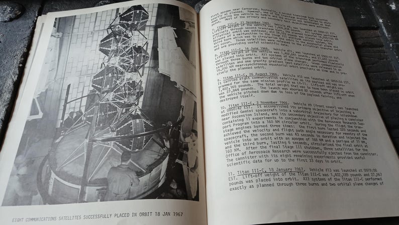 Vintage 1960s NASA Space Program Booklets, Kennedy Space Center, Apollo ...
