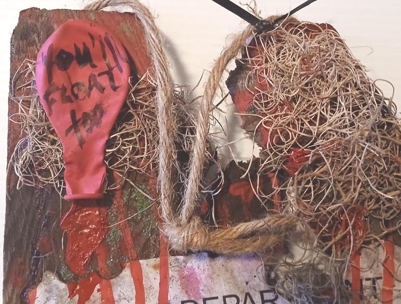 Georgie is Missing, IT Movie Prop, Stephen King IT Decor, Halloween ...