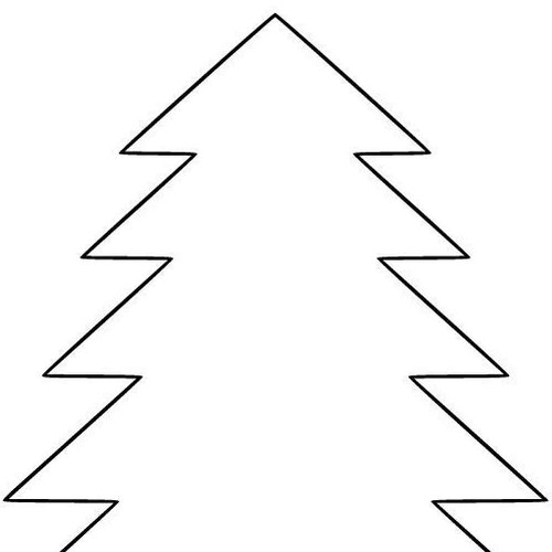 Printable Pine Tree Template-pdf Download-tree - Etsy
