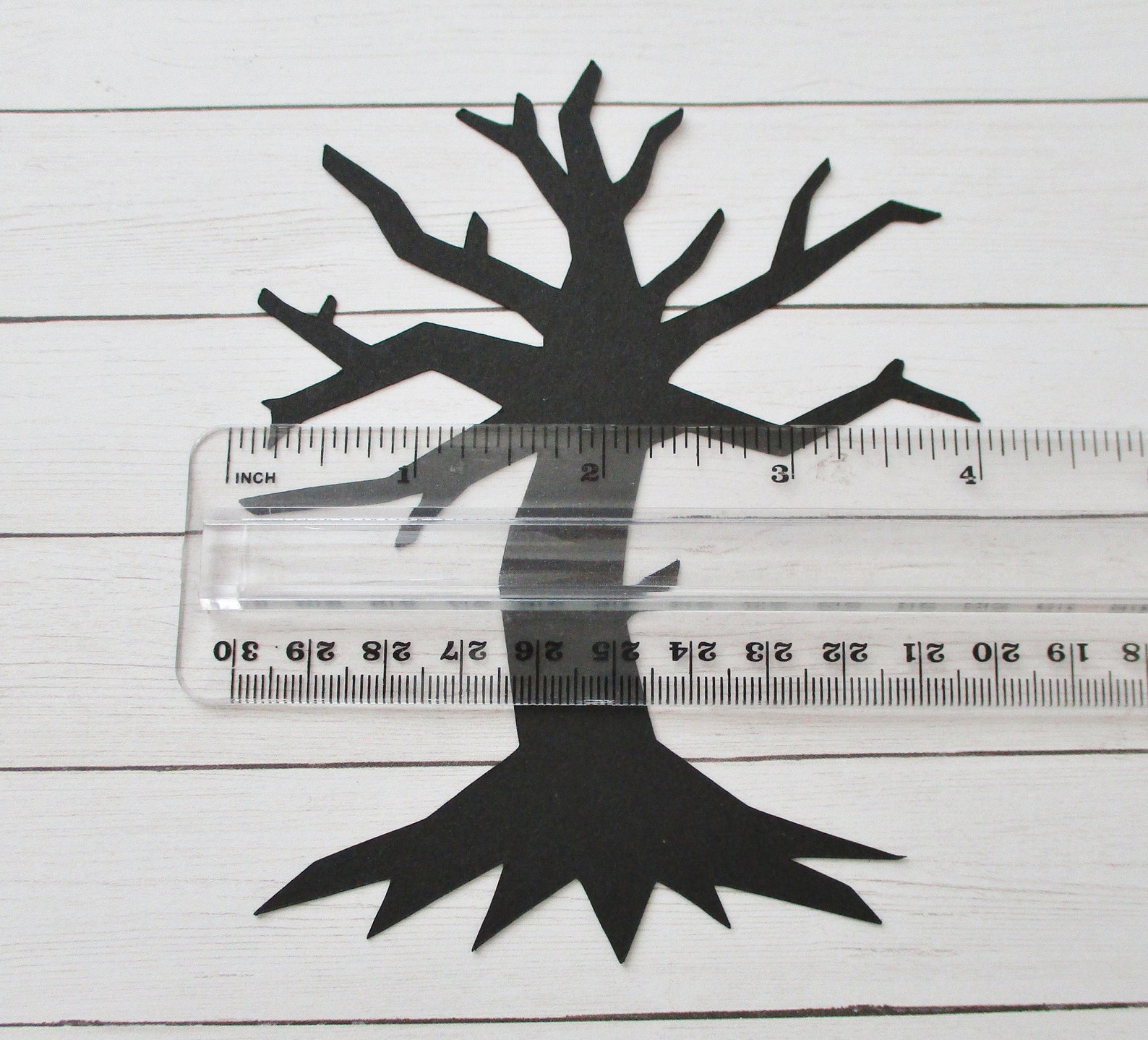 Halloween Tree Cutout-spooky Paper Tree-autumn Tree-classroom - Etsy
