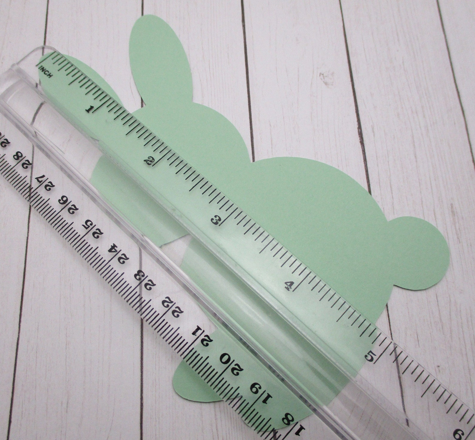 Bunny Rabbit Cutouts-pastel Cardstock-easter Crafts-paper | Etsy