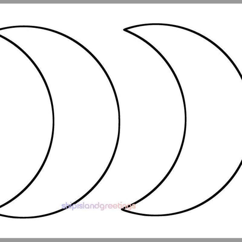 Crescent Moon - Etsy