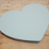 6 Inch Heart Printable Template-large Heart Cutout-valentines Day Decor ...