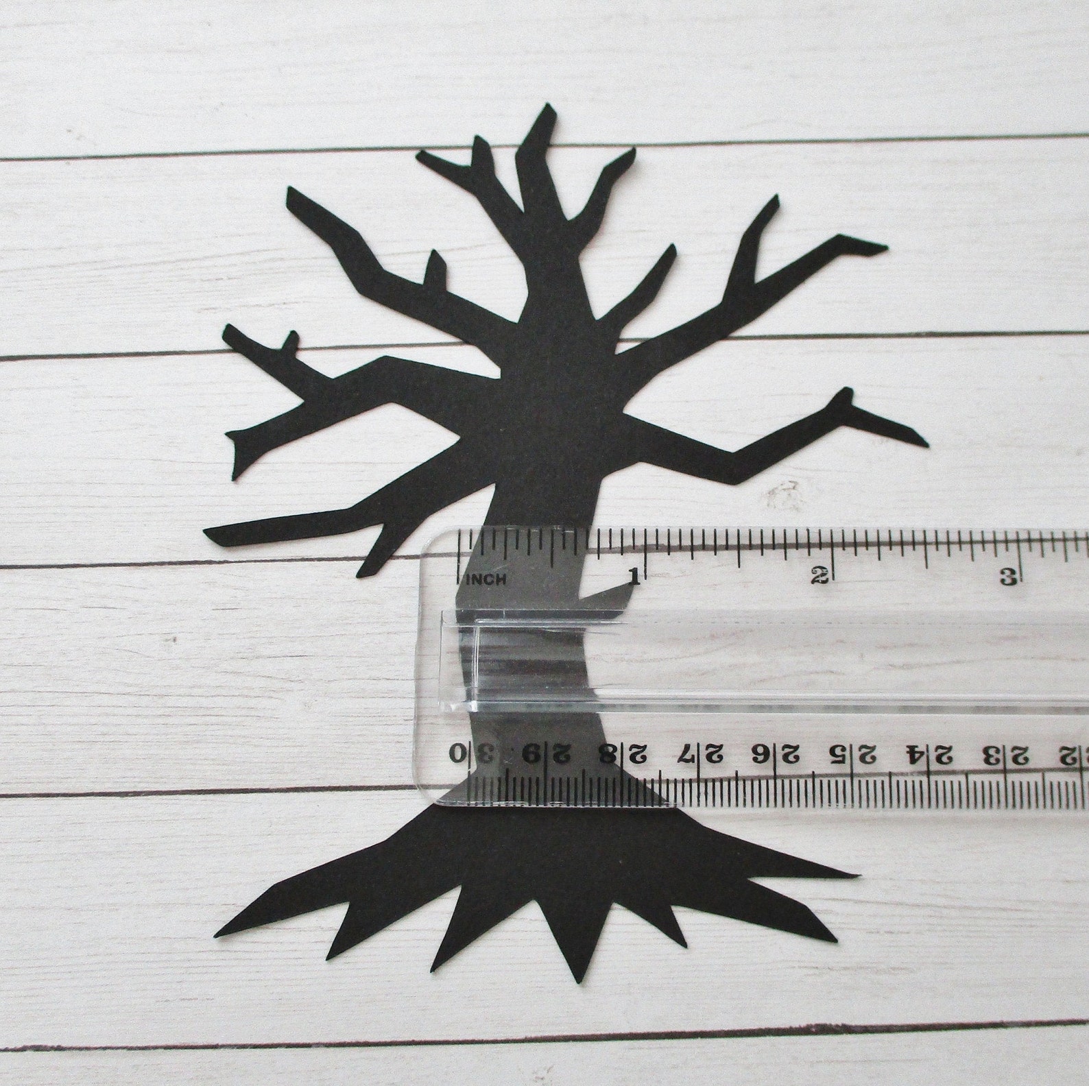 Halloween Tree Cutout-spooky Paper Tree-autumn Tree-classroom - Etsy