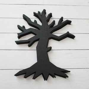 Halloween Tree Cutout-spooky Paper Tree-autumn Tree-classroom | Etsy