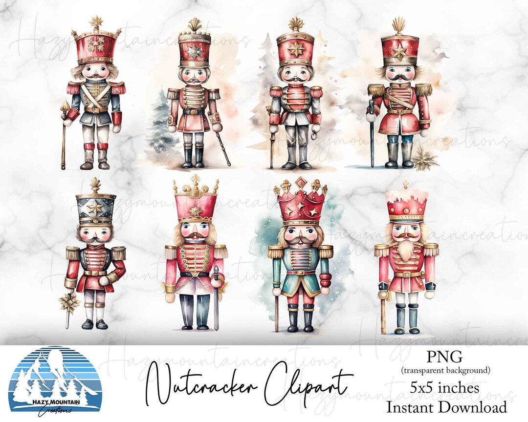 Winter Nutcracker Clipart, Nutcracker Clipart, Nutcracker Christmas ...