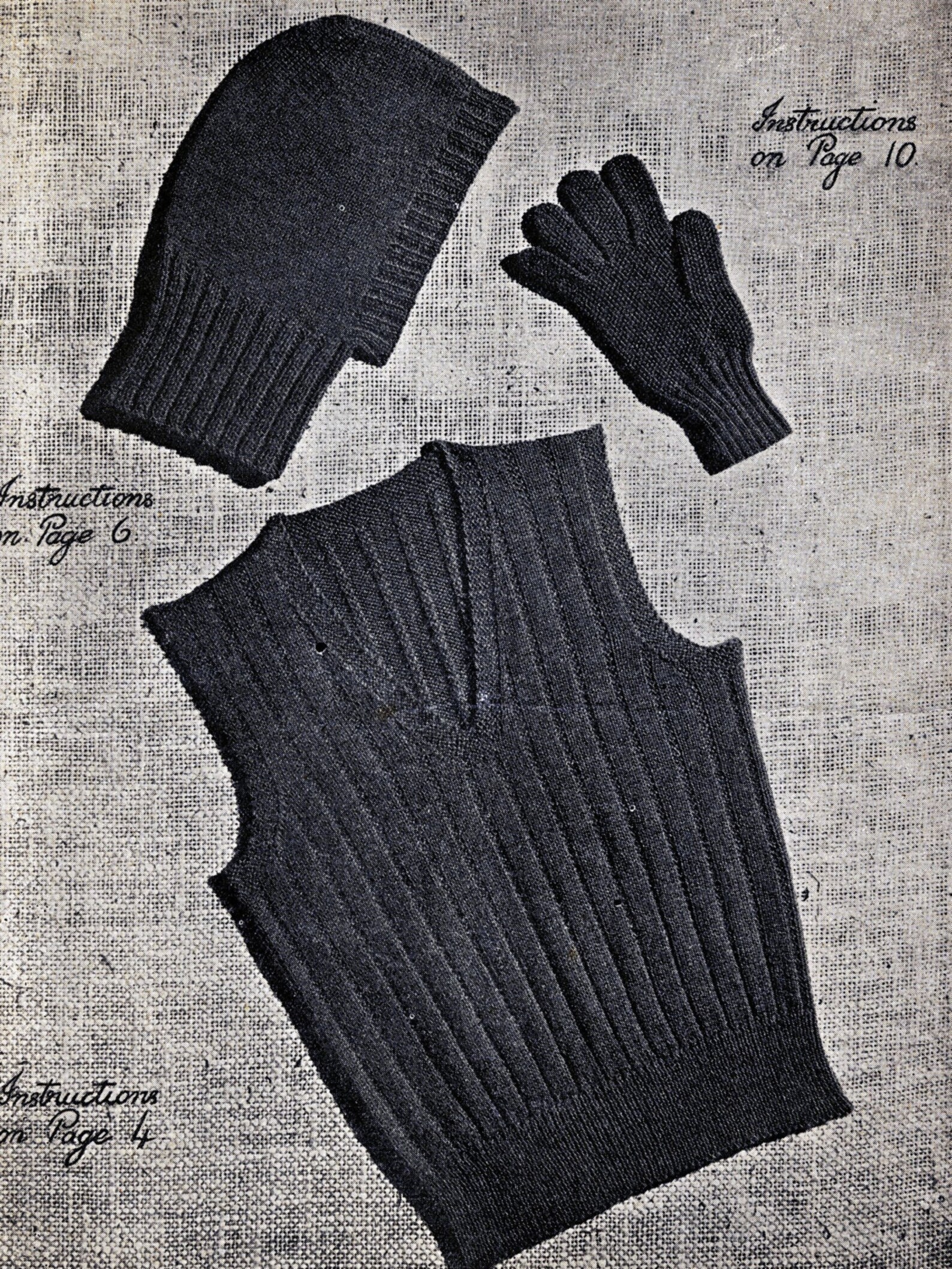 Weldon’s Simpler Knitting for the Services (1940’s) WWII Knit for ...