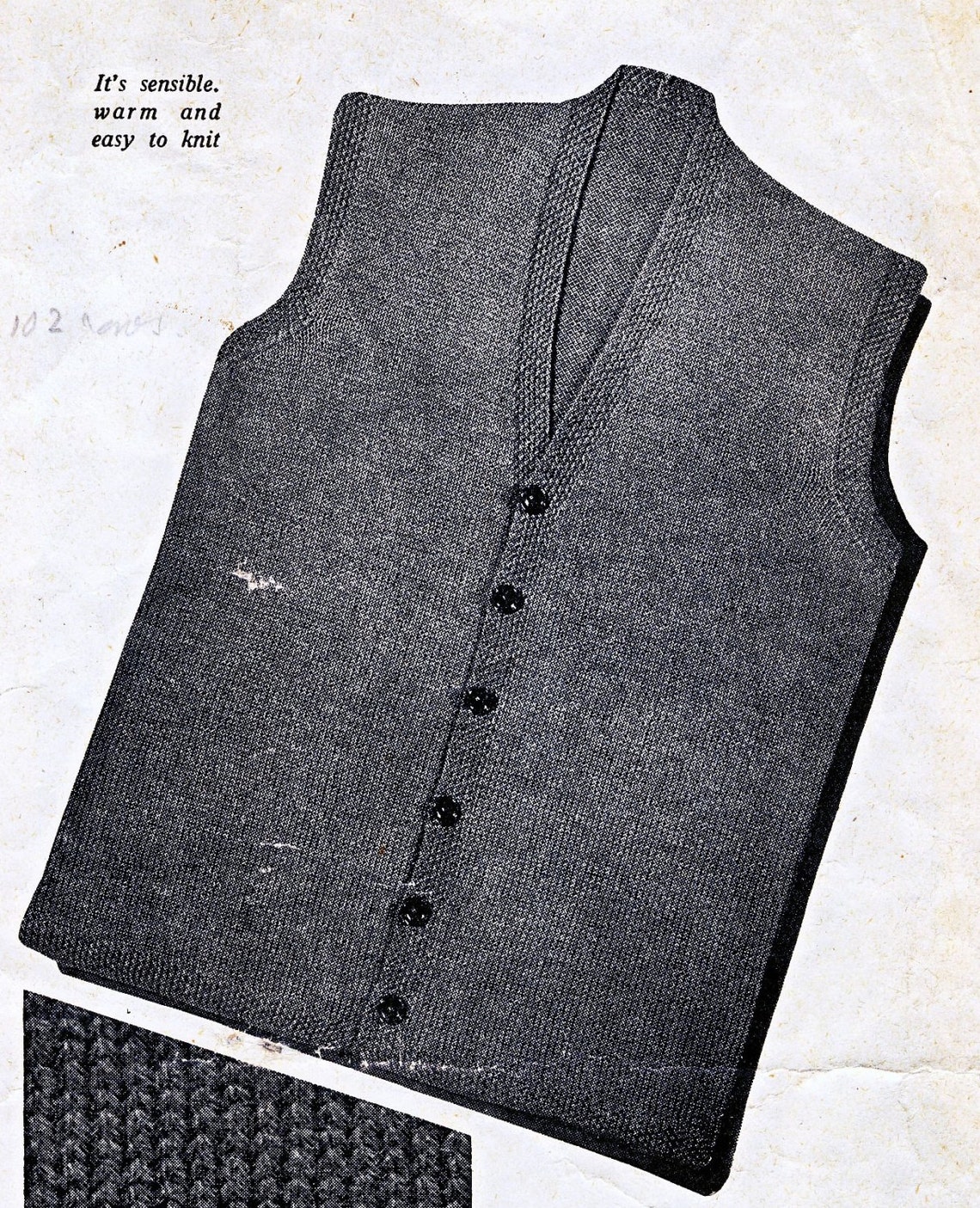 Weldon’s Simpler Knitting for the Services (1940’s) WWII Knit for ...
