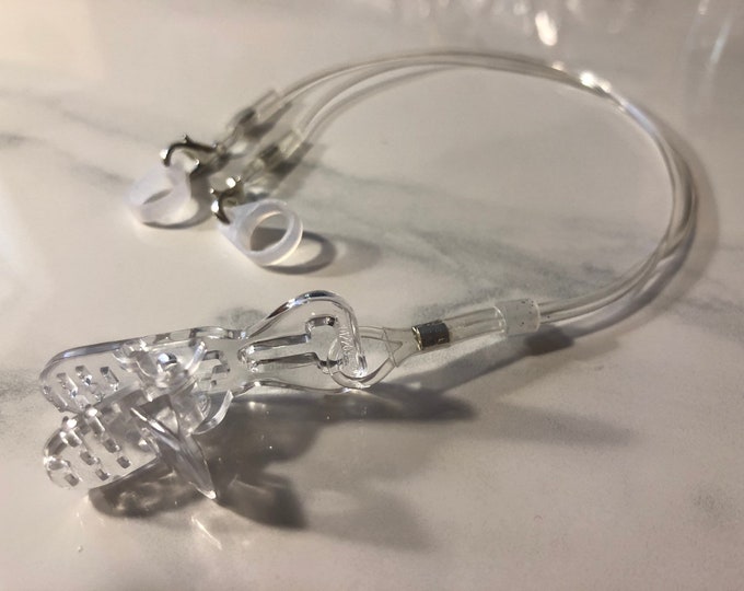 Clear "invisible" Hearing Aid or Cochlear Implant Clips - Etsy