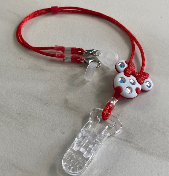 Minnie Sparkly Hearing Aid or Cochlear Implant Clips | Etsy