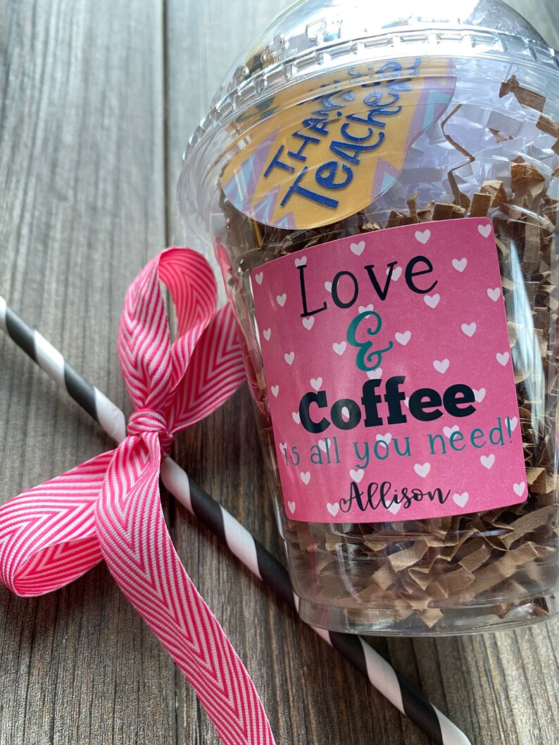 Kids Valentines, Teacher Valentine, Valentine's for School, Coffee Cup ...