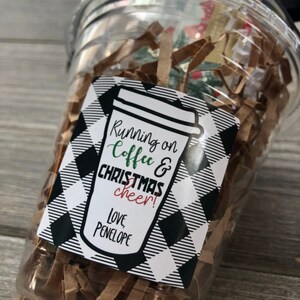 Christmas Coffee Gift Card Holders, Teacher Holiday Gift, Thank You ...