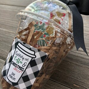 Christmas Coffee Gift Card Holders, Teacher Holiday Gift, Thank You ...