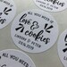 Cookie Favor Stickers, All You Need is Love and Cookies - Etsy