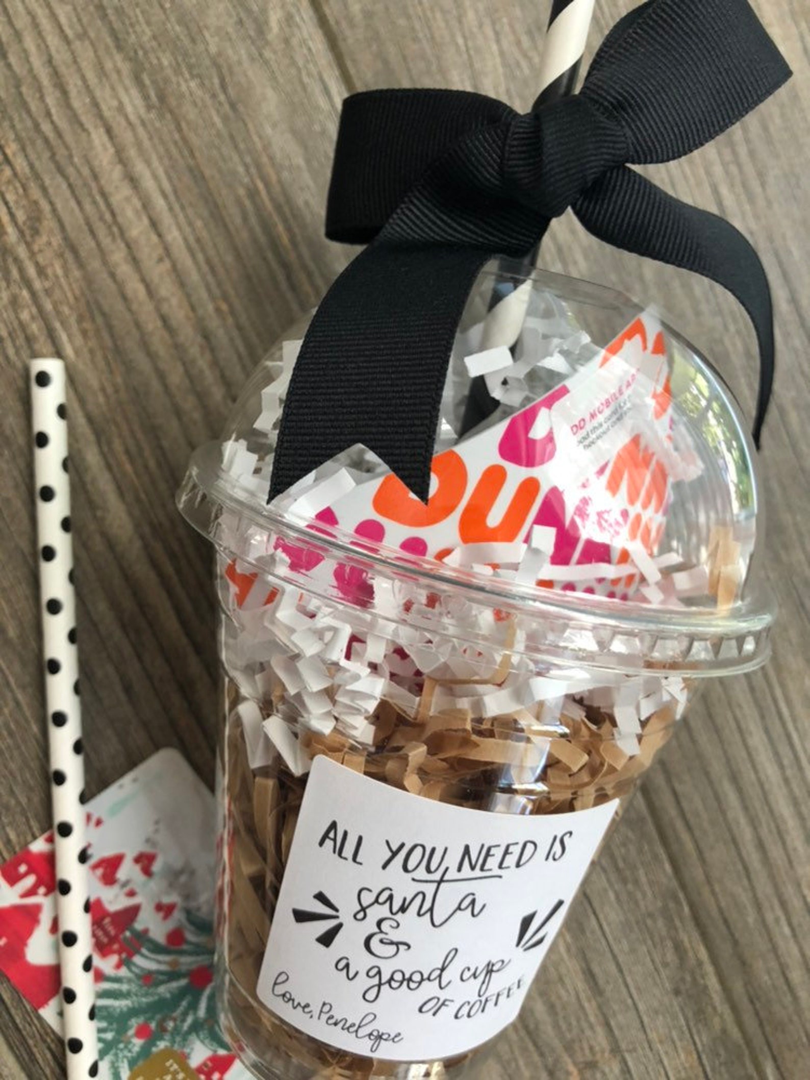 Christmas Coffee Gift Card Holders, Teacher Holiday Gift, Coffee ...