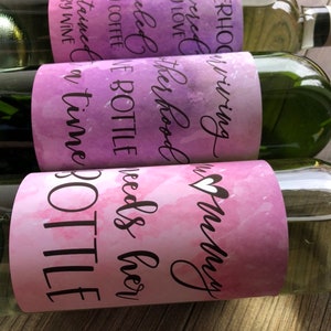 Mom Wine Labels, Mother's Day Gift, New Mom Gift, Baby Shower Gift, MOM ...