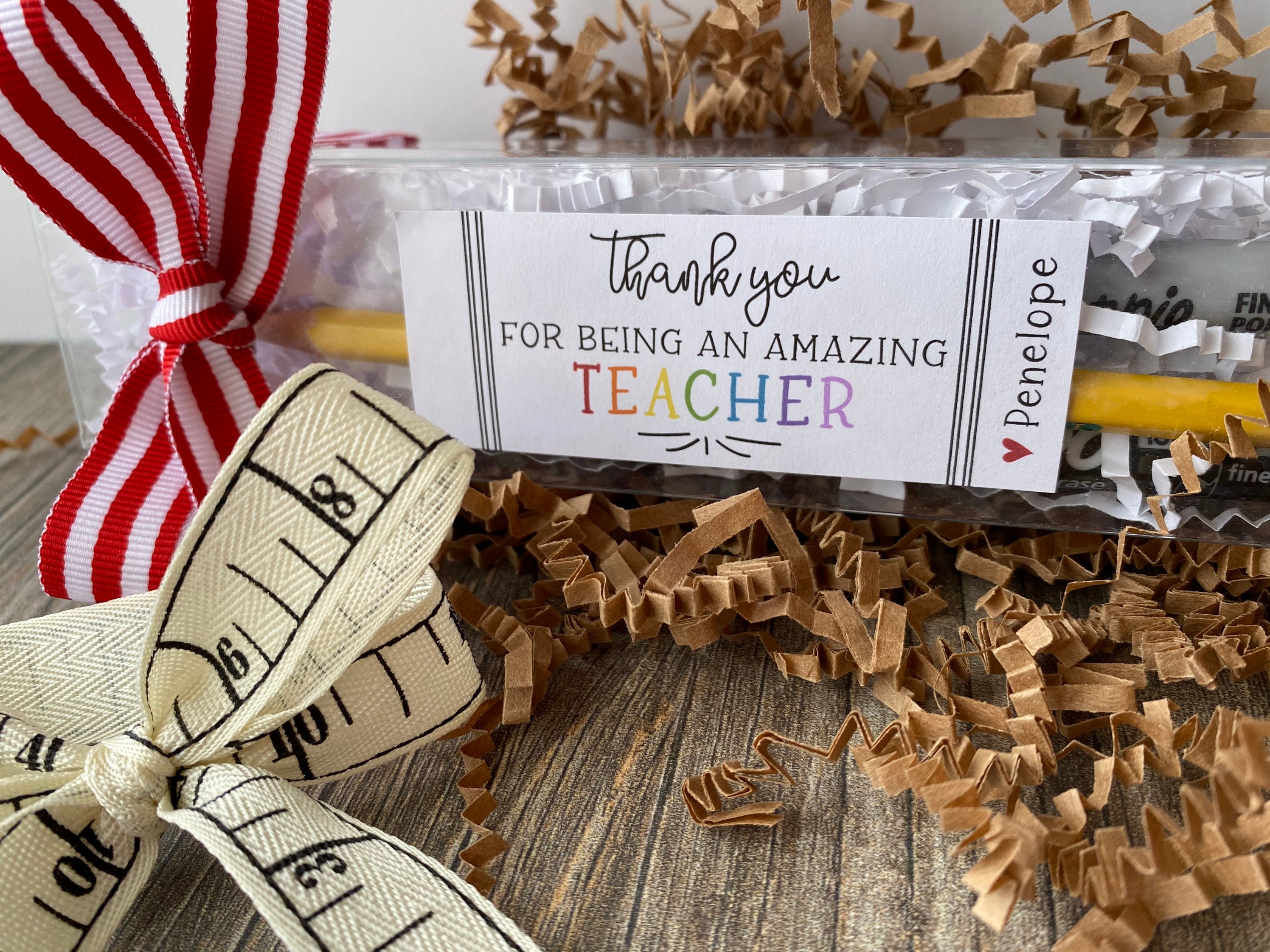 Teacher Appreciation Gift Box Teacher Valentine Christmas - Etsy