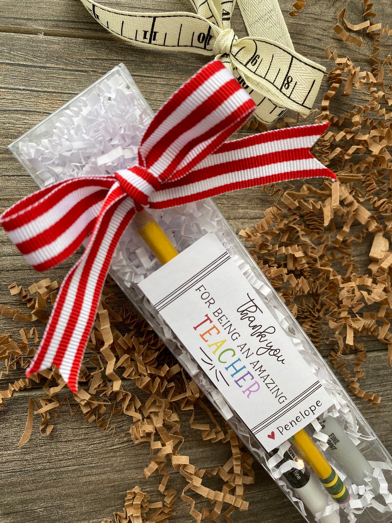 Teacher Appreciation Gift Box Teacher Valentine Christmas | Etsy