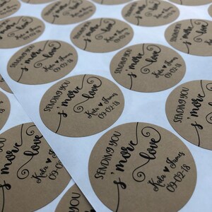 S'more Love, Smore Love Sticker, Smore Love Label, S'mores Sticker, S ...