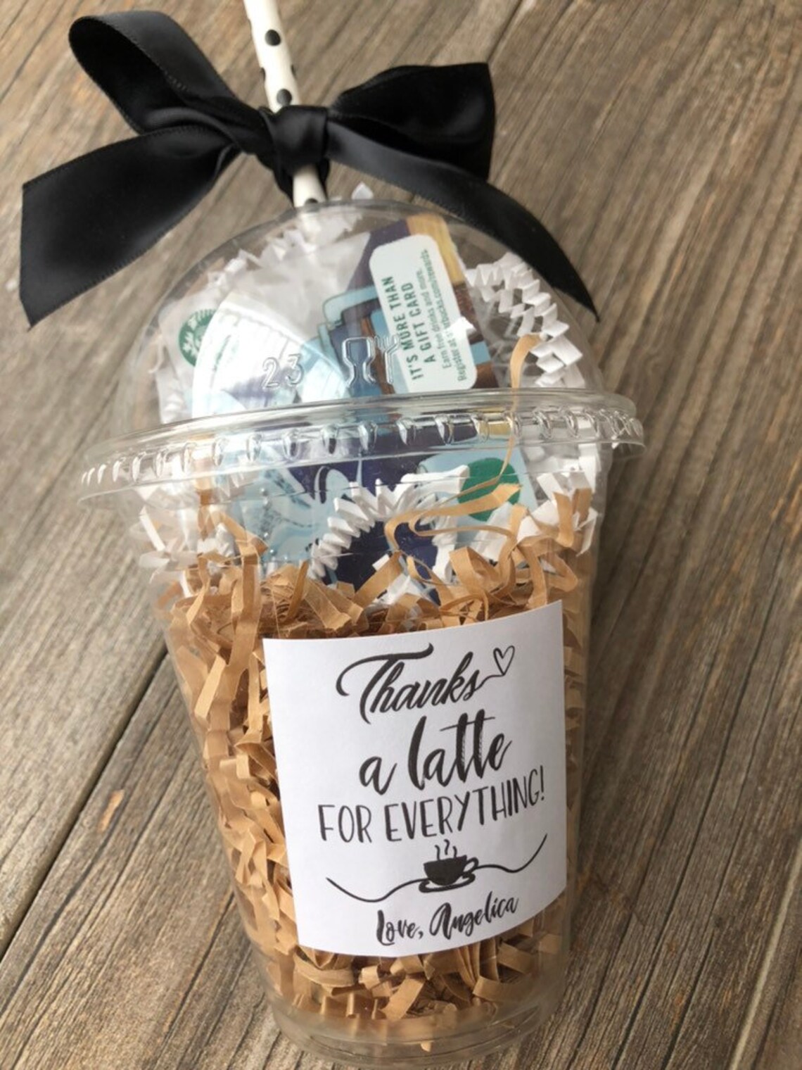 Coffee Gift Card Holder, Teacher Appreciation, Thank You Gift, Gift ...